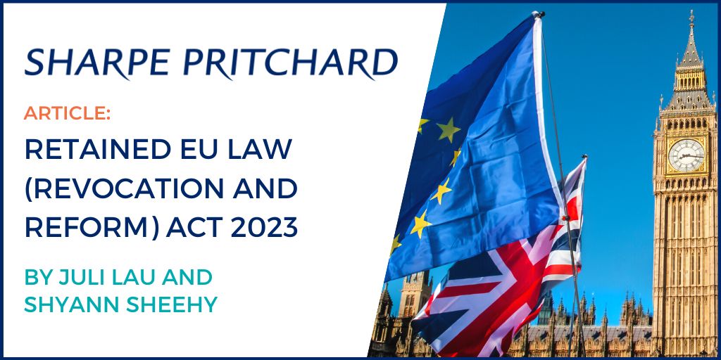 Sharpe Pritchard Solicitors & Parliamentary Agents on LinkedIn: #reul Sharpe Pritchard Solicitors & Parliamentary Agents on LinkedIn: #reul