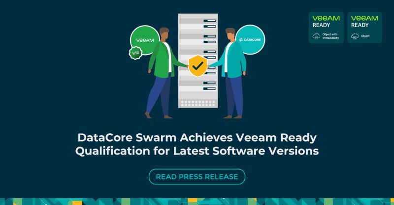 Keijo Niemistö on LinkedIn: DataCore Swarm Achieves Veeam Ready ... Keijo Niemistö on LinkedIn: DataCore Swarm Achieves Veeam Ready ...