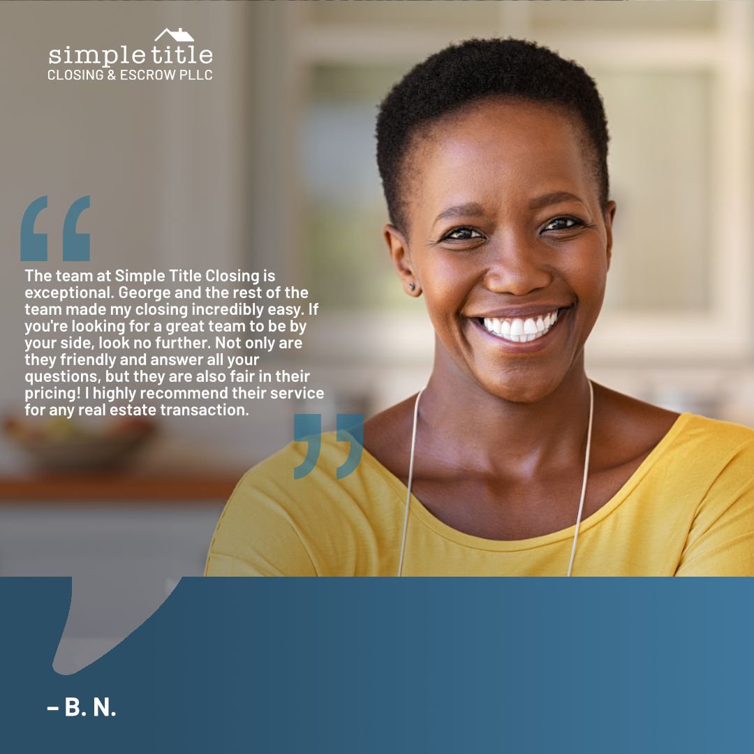 #simpletitleexcellence #clienttestimonial #realestatesimplified ... #simpletitleexcellence #clienttestimonial #realestatesimplified ...