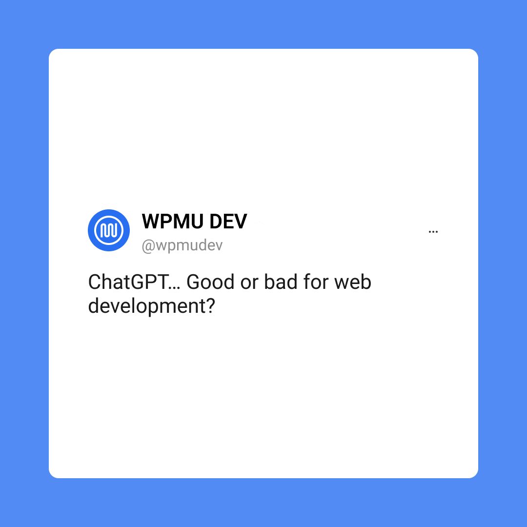 WPMU DEV on LinkedIn: #webdevelopment WPMU DEV on LinkedIn: #webdevelopment