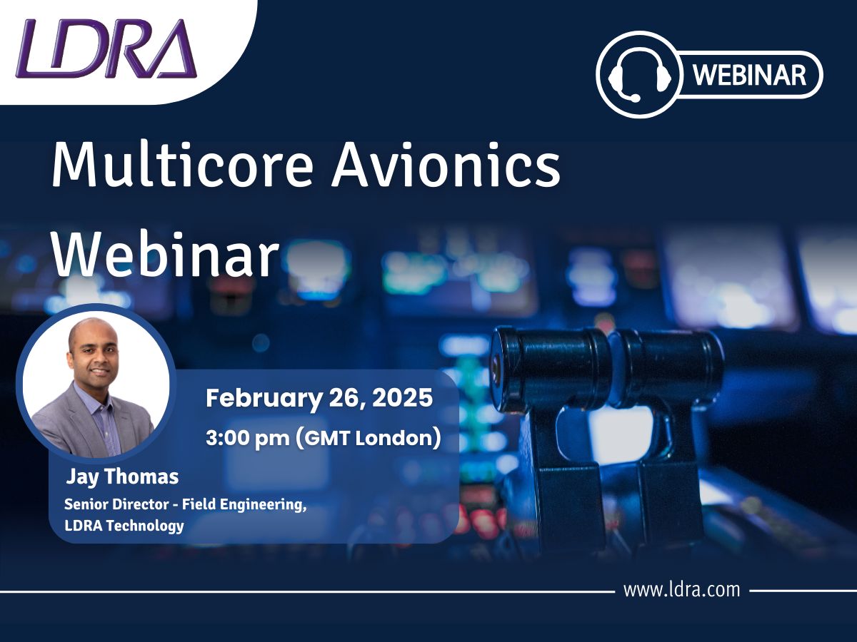 LDRA Limited on LinkedIn: #ldra #avionics #multicore #amc20193 # ... LDRA Limited on LinkedIn: #ldra #avionics #multicore #amc20193 # ...