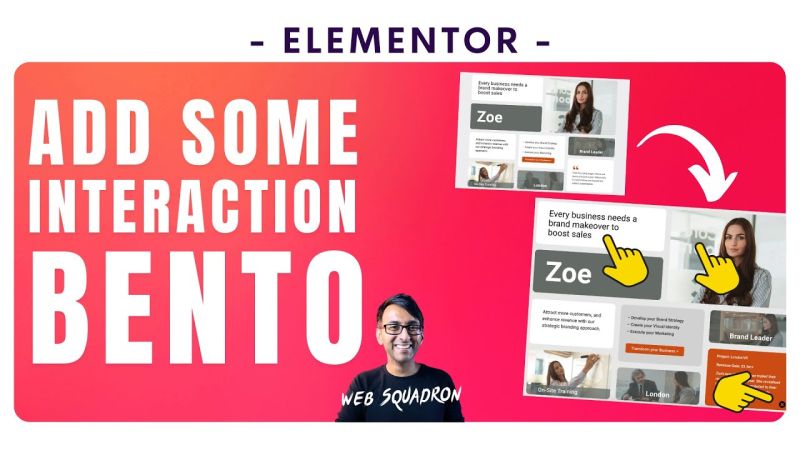 Imran Siddiq on LinkedIn: Add Interaction to Bento Style Layout ... Imran Siddiq on LinkedIn: Add Interaction to Bento Style Layout ...