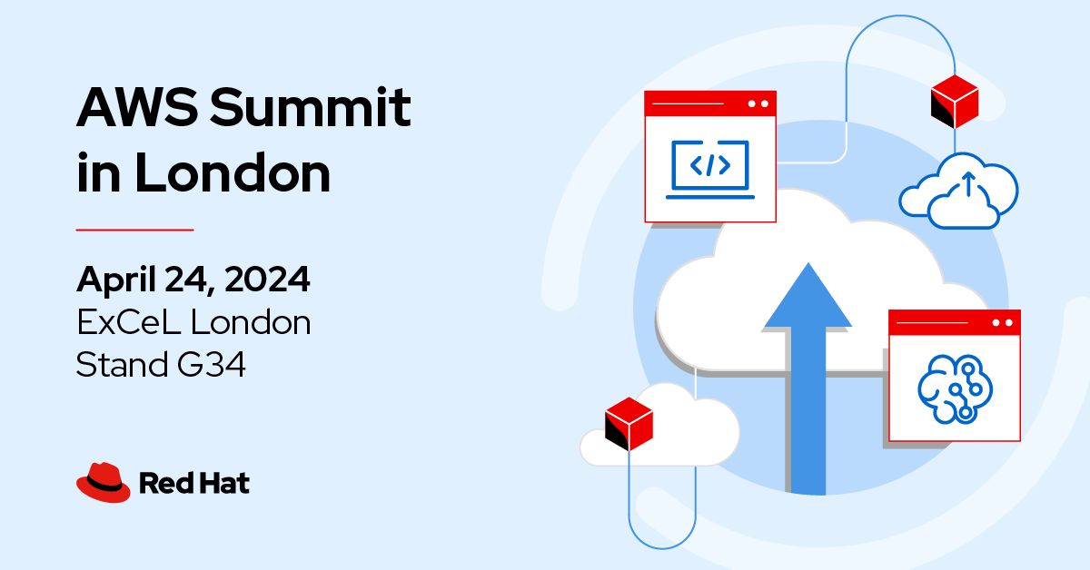 Jens Ziemann on LinkedIn: Red Hat at AWS Summits 2024 Jens Ziemann on LinkedIn: Red Hat at AWS Summits 2024