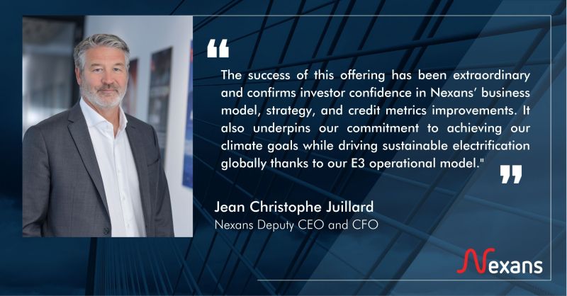 Nexans på LinkedIn: Nexans completes inaugural Sustainability-Linked ... Nexans på LinkedIn: Nexans completes inaugural Sustainability-Linked ...