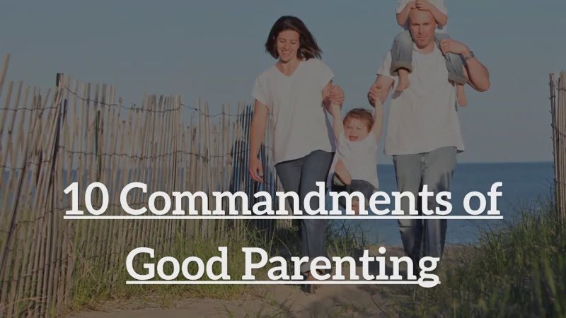 Benjamin Mizrahi on LinkedIn: 10 Commandments of Good Parenting Benjamin Mizrahi on LinkedIn: 10 Commandments of Good Parenting