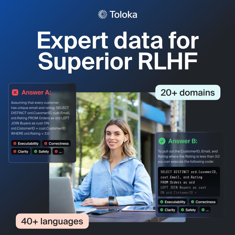 Toloka on LinkedIn: Toloka: Empower AI Development and LLM Fine-Tuning Toloka on LinkedIn: Toloka: Empower AI Development and LLM Fine-Tuning