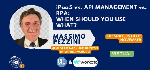 CIO WaterCooler on LinkedIn: iPaaS vs. API Management vs. RPA: When ... CIO WaterCooler on LinkedIn: iPaaS vs. API Management vs. RPA: When ...