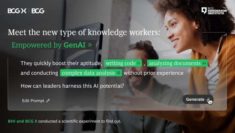 How GenAI boosts workers' performance: BCG X and Henderson Institute ... How GenAI boosts workers' performance: BCG X and Henderson Institute ...
