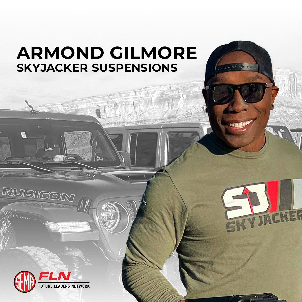 FLN named Armond Gilmore, Media Manager at Skyjacker Suspensions, as ... FLN named Armond Gilmore, Media Manager at Skyjacker Suspensions, as ...