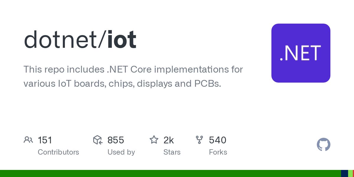 Finperform on LinkedIn: GitHub - dotnet/iot: This repo includes .NET ... Finperform on LinkedIn: GitHub - dotnet/iot: This repo includes .NET ...