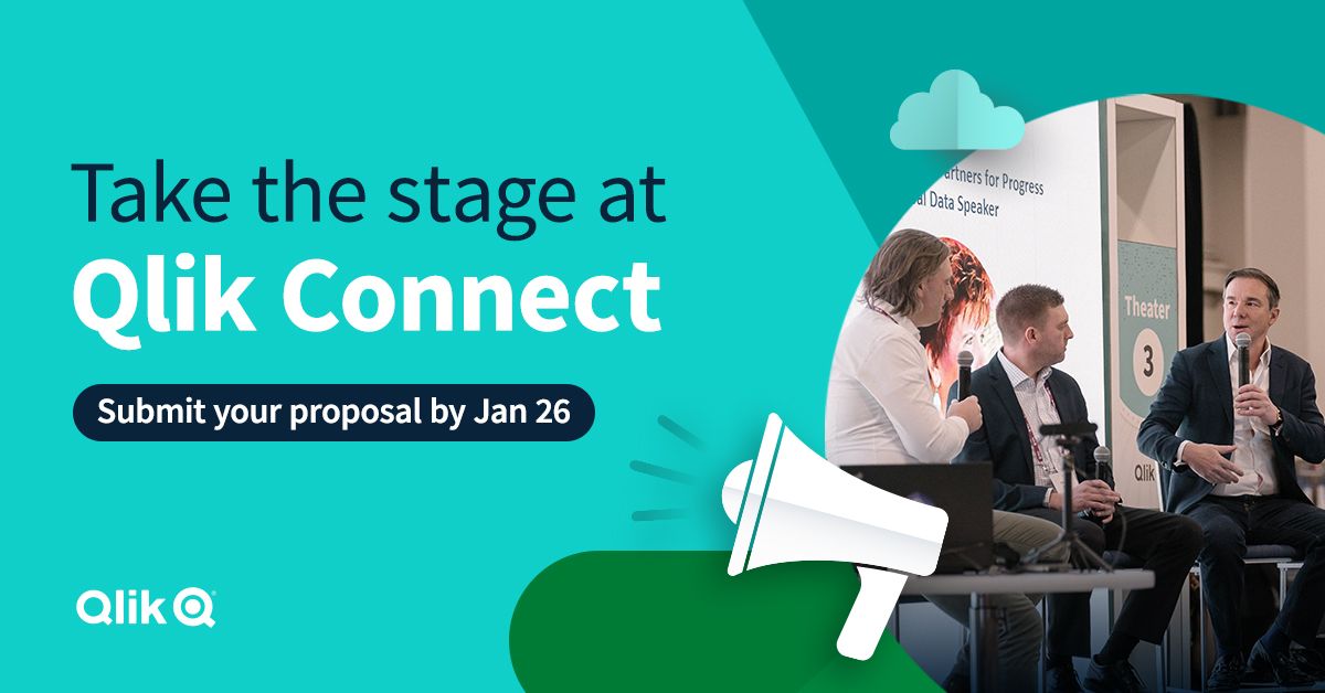 Qlik on LinkedIn: Qlik Connect Qlik on LinkedIn: Qlik Connect
