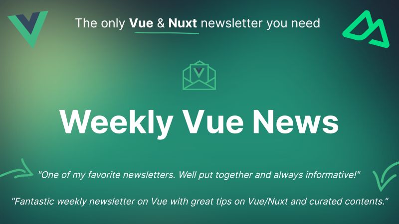 Weekly Vue News | Weekly Vue News | Michael Hoffmann Weekly Vue News | Weekly Vue News | Michael Hoffmann