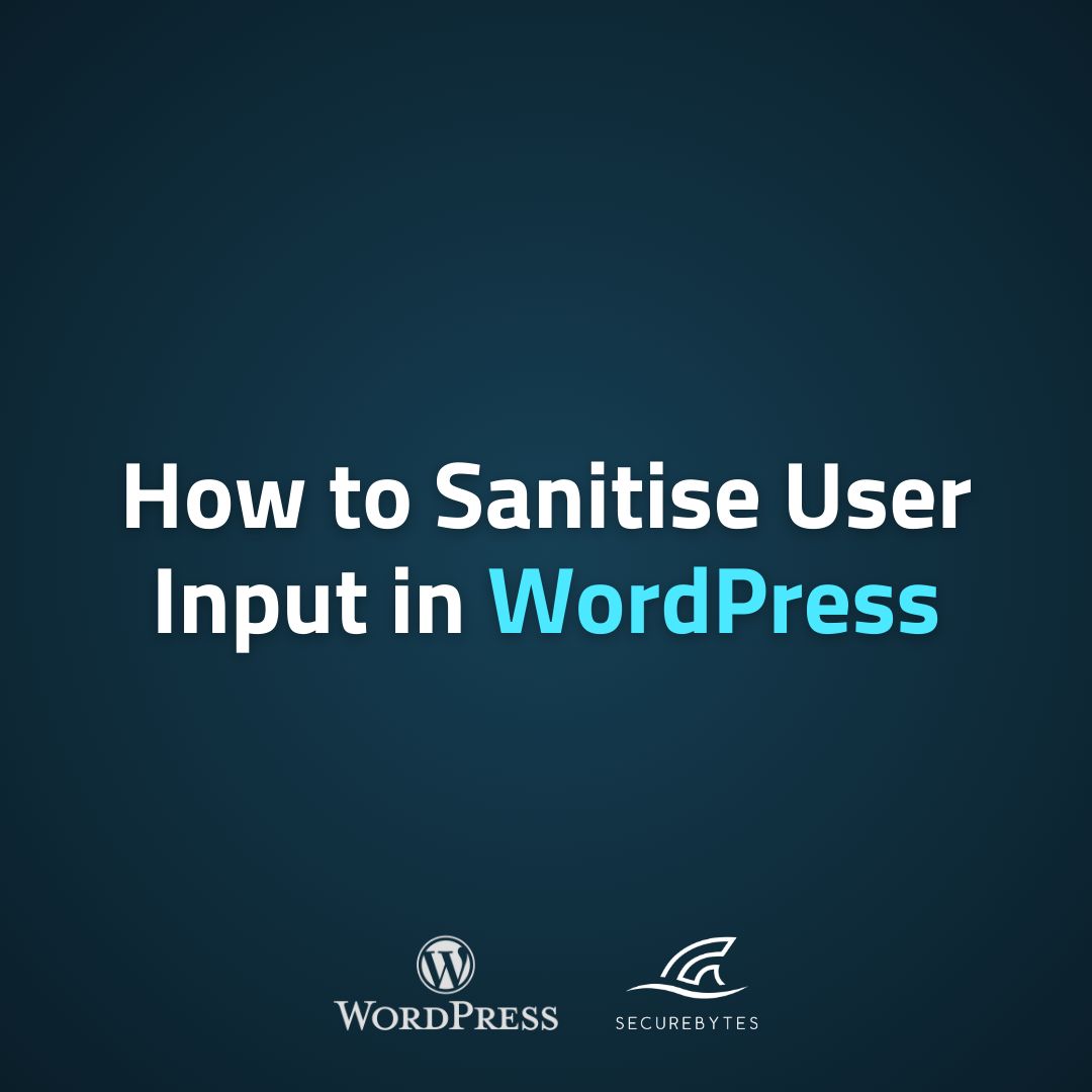 Sanitisation ensures user input matches expected formats. For example ... Sanitisation ensures user input matches expected formats. For example ...