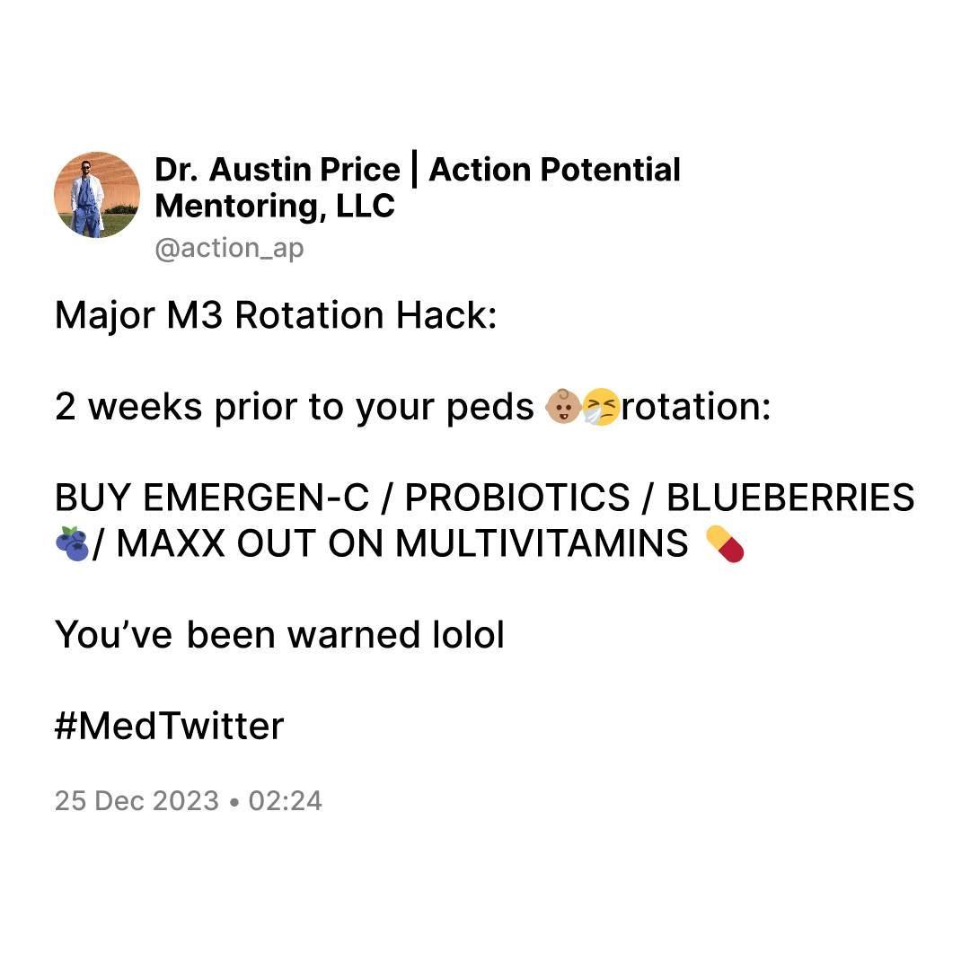 Austin Price, D.O. on LinkedIn: #medschool #usmle #comlex #premed # ... Austin Price, D.O. on LinkedIn: #medschool #usmle #comlex #premed # ...