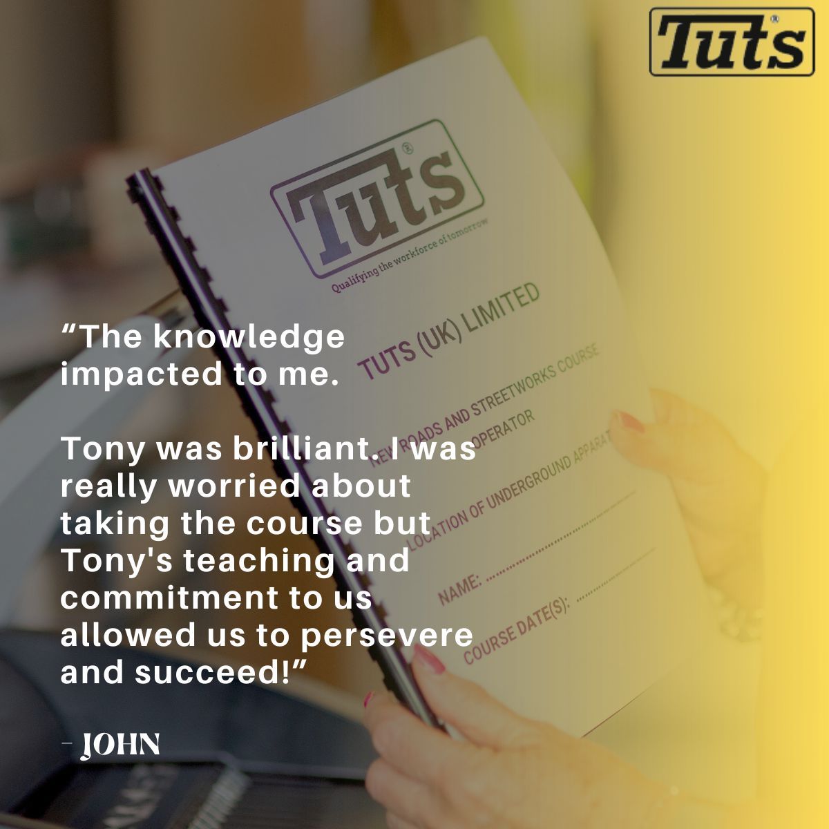 TUTS Training on LinkedIn: #tutsuk #constructiontraining #construction ... TUTS Training on LinkedIn: #tutsuk #constructiontraining #construction ...
