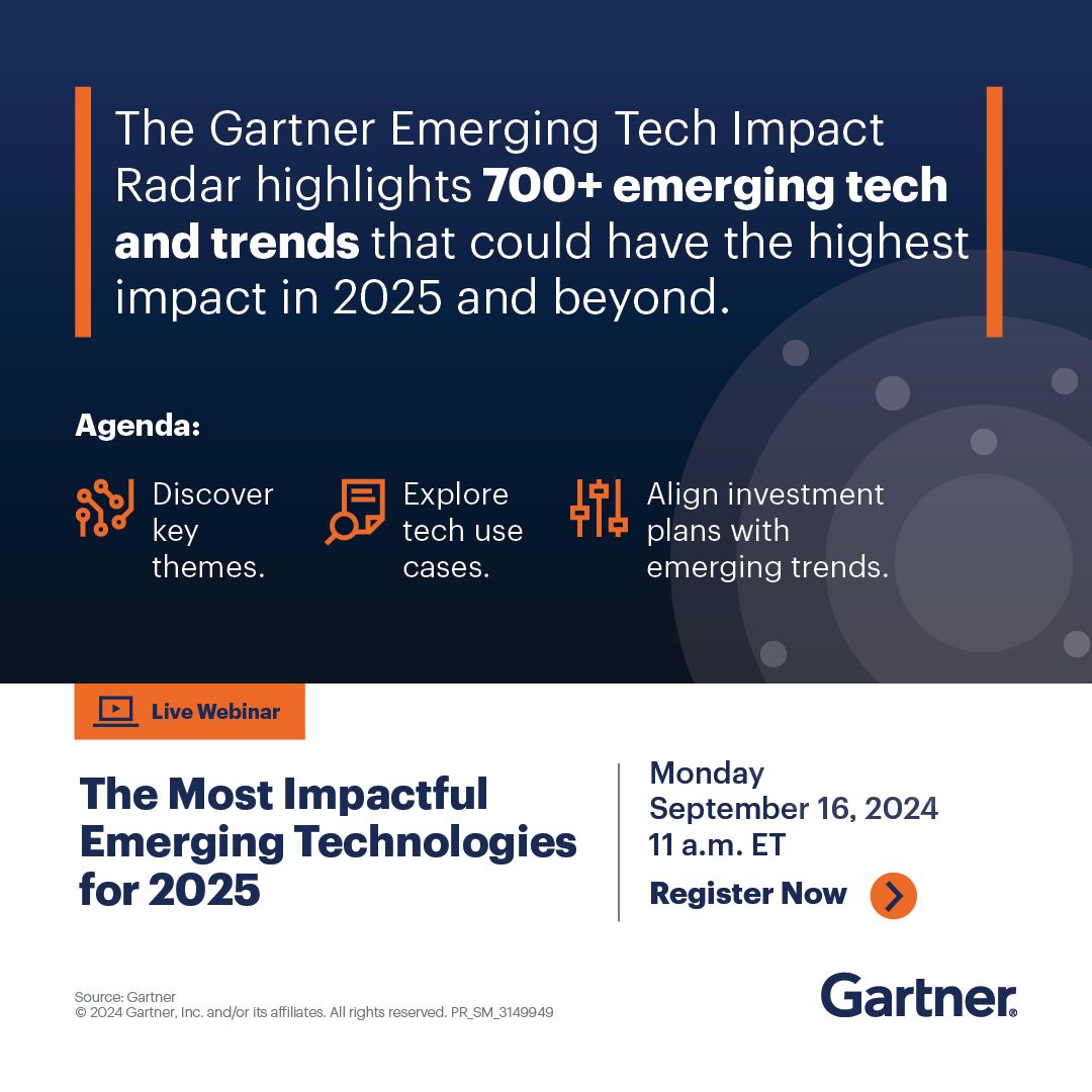 Learn about Gartner Emerging Tech Impact Radar | Gartner for High Tech ... Learn about Gartner Emerging Tech Impact Radar | Gartner for High Tech ...