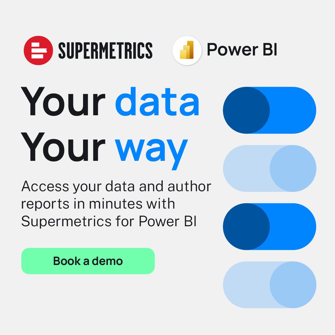 Supermetrics on LinkedIn: Supermetrics for Power BI - Supermetrics Supermetrics on LinkedIn: Supermetrics for Power BI - Supermetrics