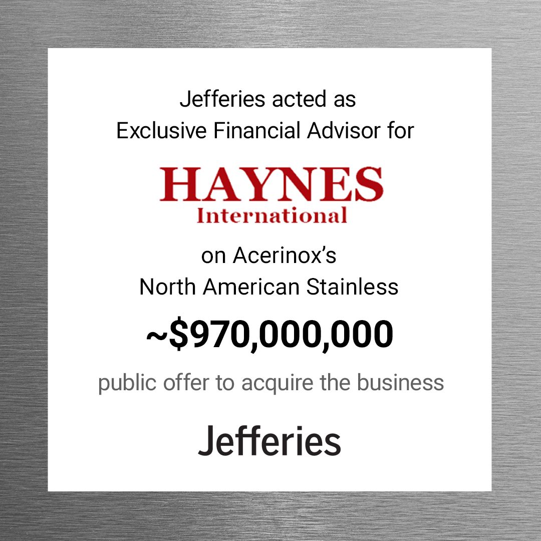 Jefferies on LinkedIn: #jefferiesdifference Jefferies on LinkedIn: #jefferiesdifference