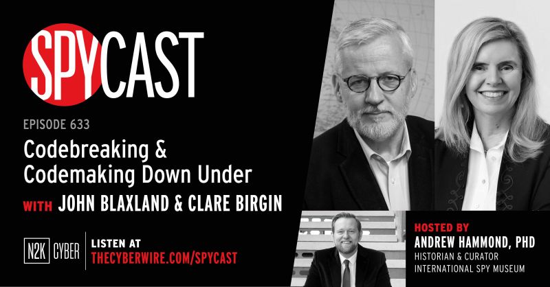 “Codebreaking and Codemaking Down Under” – with John Blaxland and Clare ... “Codebreaking and Codemaking Down Under” – with John Blaxland and Clare ...