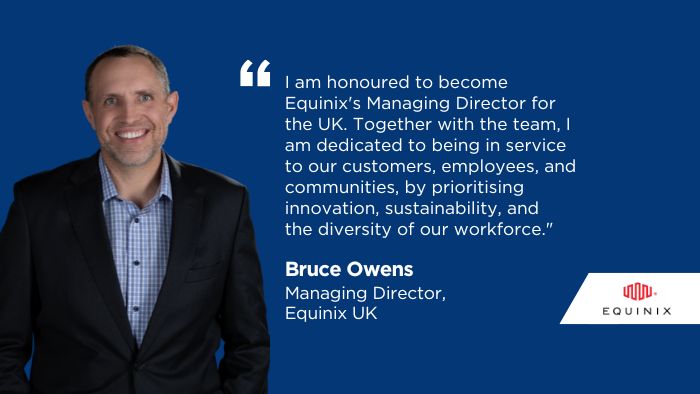 Equinix EMEA on LinkedIn: Equinix Appoints Bruce Owen as Managing ... Equinix EMEA on LinkedIn: Equinix Appoints Bruce Owen as Managing ...