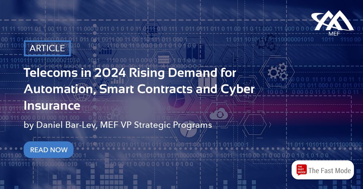 MEF's top 3 trends in telecom for 2024 | MEF Forum posted on the topic ... MEF's top 3 trends in telecom for 2024 | MEF Forum posted on the topic ...