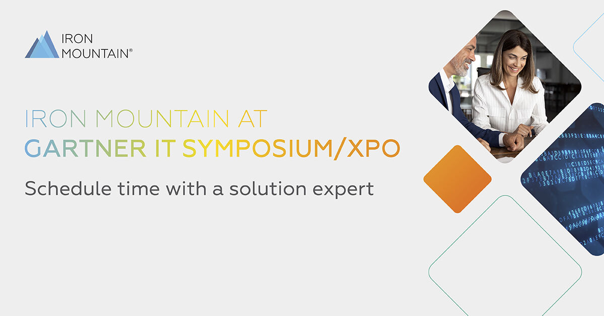 Amanda Wener on LinkedIn: #gartneritsymposium #ironmountain # ... Amanda Wener on LinkedIn: #gartneritsymposium #ironmountain # ...