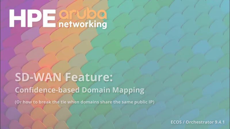 Sean McEvoy on LinkedIn: SD-WAN Feature: Confidence based Domain Mapping Sean McEvoy on LinkedIn: SD-WAN Feature: Confidence based Domain Mapping