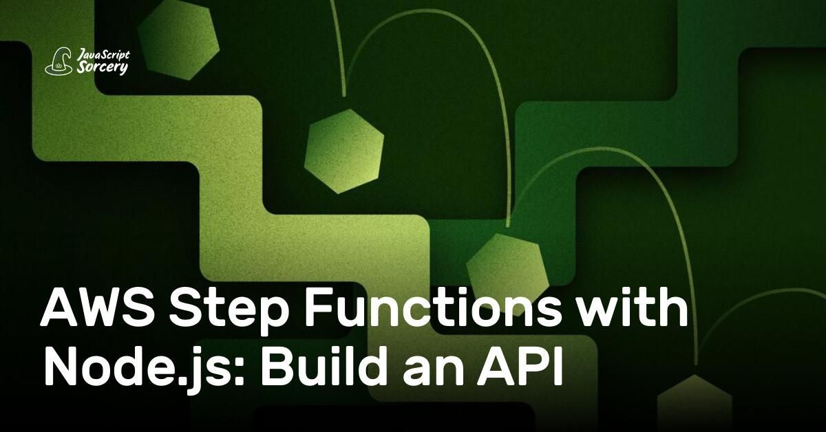 Darryl R. on LinkedIn: AWS Step Functions with Node.js: Build an API ... Darryl R. on LinkedIn: AWS Step Functions with Node.js: Build an API ...