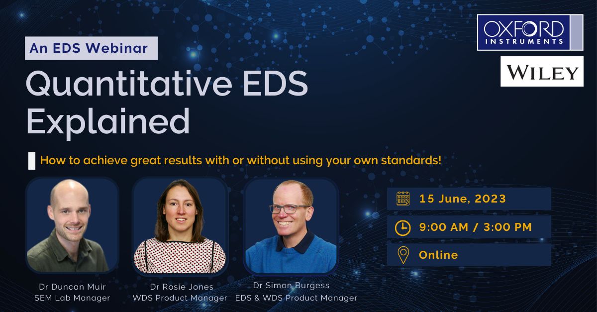 Oxford Instruments NanoAnalysis LinkedIn‘de: Quantitative EDS Explained ... Oxford Instruments NanoAnalysis LinkedIn‘de: Quantitative EDS Explained ...