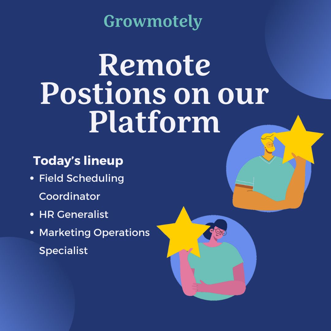 Growmotely on LinkedIn: #remote #remoteroles #remotework # ... Growmotely on LinkedIn: #remote #remoteroles #remotework # ...