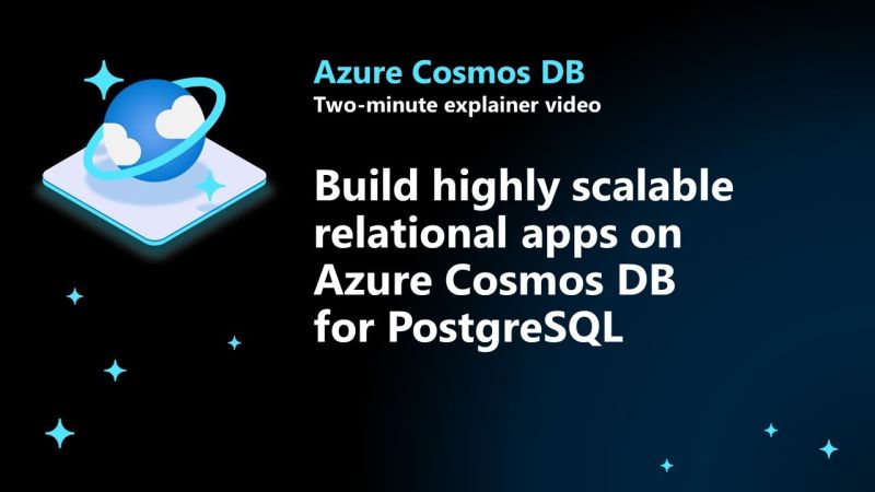 Jay Gordon on LinkedIn: Build highly scalable relational apps - Azure ... Jay Gordon on LinkedIn: Build highly scalable relational apps - Azure ...