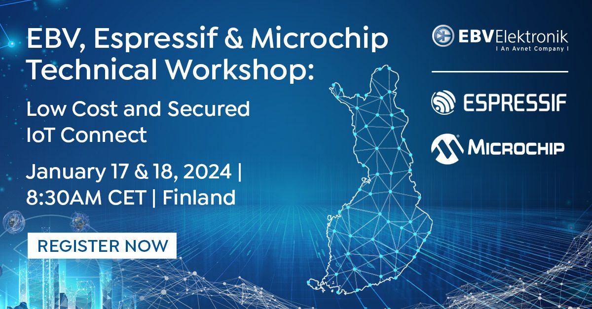 EBV Elektronik on LinkedIn: Espressif & Microchip Technical Workshop ... EBV Elektronik on LinkedIn: Espressif & Microchip Technical Workshop ...