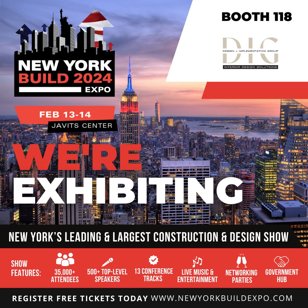 #nybuild #interiordesign #designexpo | Design + Implementation Group #nybuild #interiordesign #designexpo | Design + Implementation Group