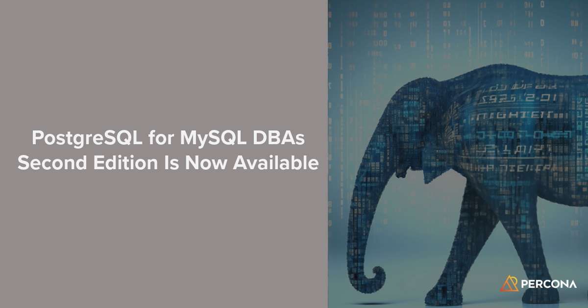PostgreSQL for MySQL DBAs by Dave Stokes | Percona posted on the topic ... PostgreSQL for MySQL DBAs by Dave Stokes | Percona posted on the topic ...