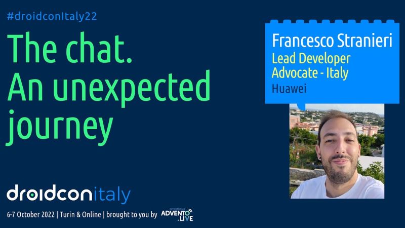 droidcon Italy on LinkedIn: Francesco Stranieri - The Chat - An ... droidcon Italy on LinkedIn: Francesco Stranieri - The Chat - An ...