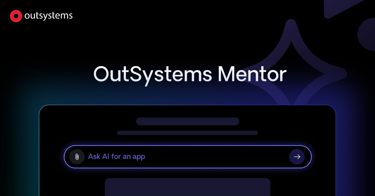 Thomas Huff on LinkedIn: OutSystems Unveils Mentor, a First-of-Its Kind ... Thomas Huff on LinkedIn: OutSystems Unveils Mentor, a First-of-Its Kind ...