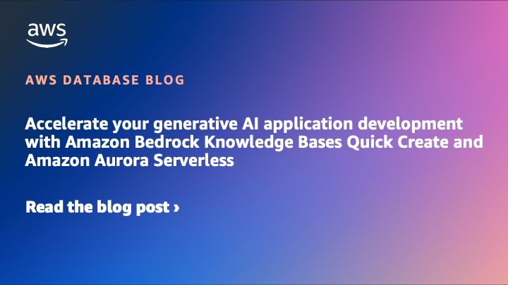 Rick Spair on LinkedIn: Accelerate your generative AI application ... Rick Spair on LinkedIn: Accelerate your generative AI application ...