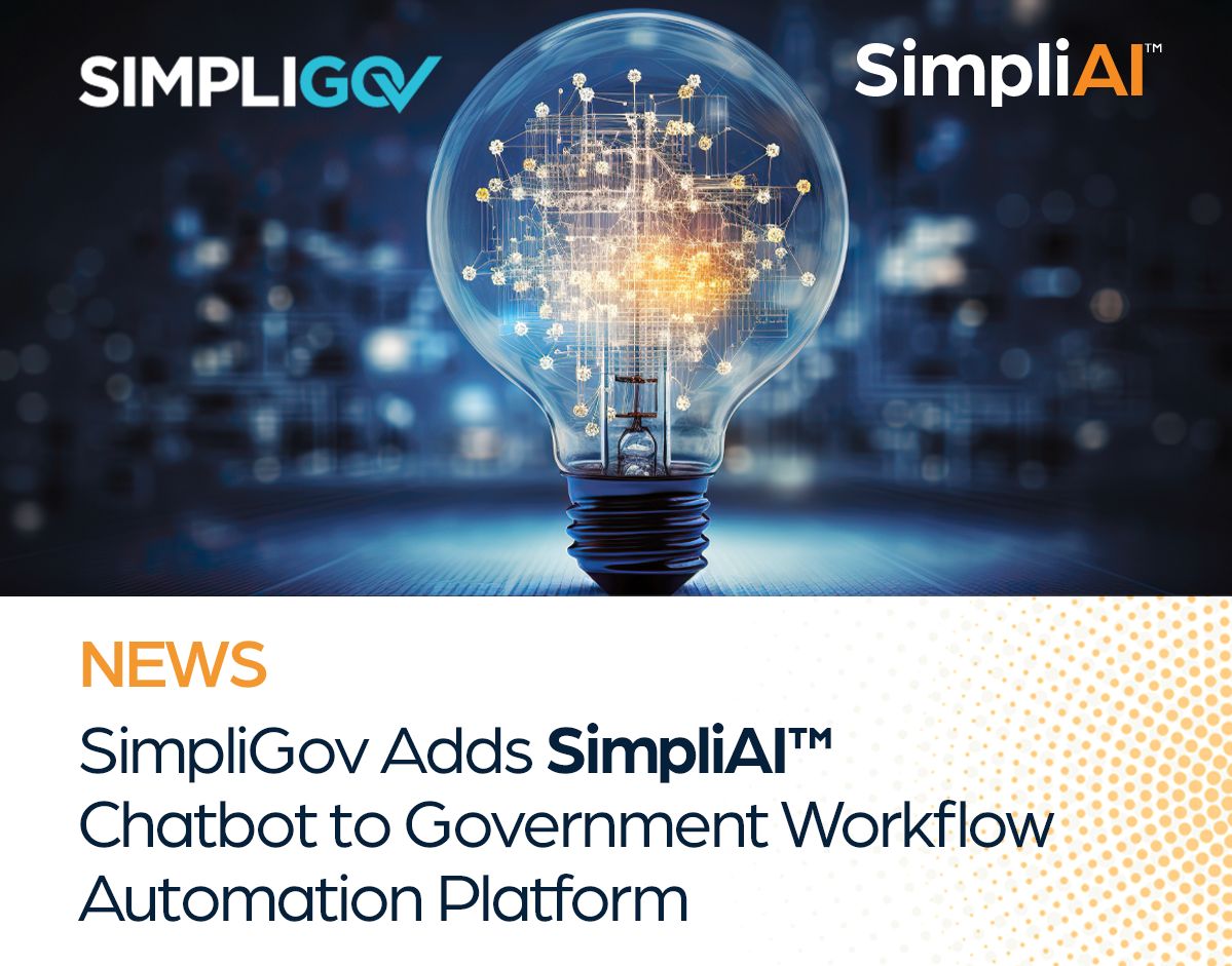 SimpliGov beta testing SimpliAI™ chatbot | SimpliGov posted on the ... SimpliGov beta testing SimpliAI™ chatbot | SimpliGov posted on the ...