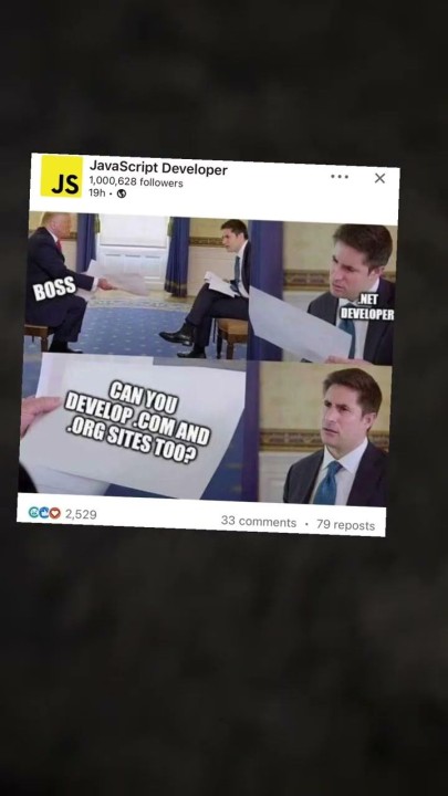 John Vandivier on LinkedIn: #programmerhumor #shorts John Vandivier on LinkedIn: #programmerhumor #shorts