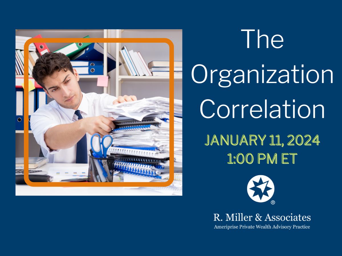 Richard R. Miller, CFP®,ChFC® on LinkedIn: The Organization Correlation Richard R. Miller, CFP®,ChFC® on LinkedIn: The Organization Correlation