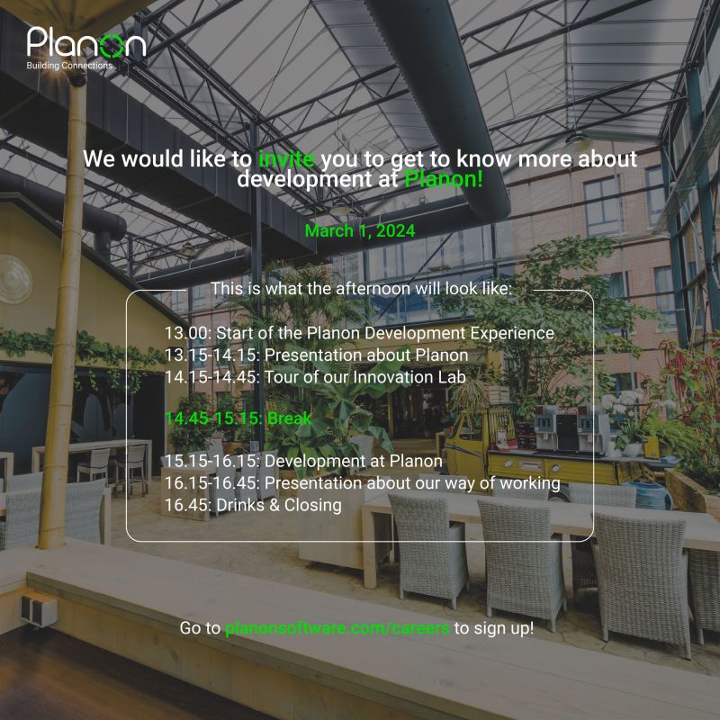 Vincent Henricks on LinkedIn: Planon Development Experience Vincent Henricks on LinkedIn: Planon Development Experience