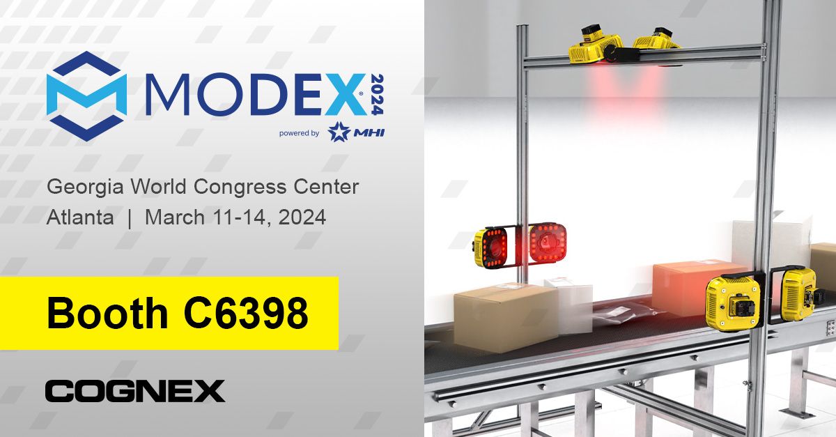 Cognex Corporation on LinkedIn: Cognex at MODEX 2024 Cognex Corporation on LinkedIn: Cognex at MODEX 2024