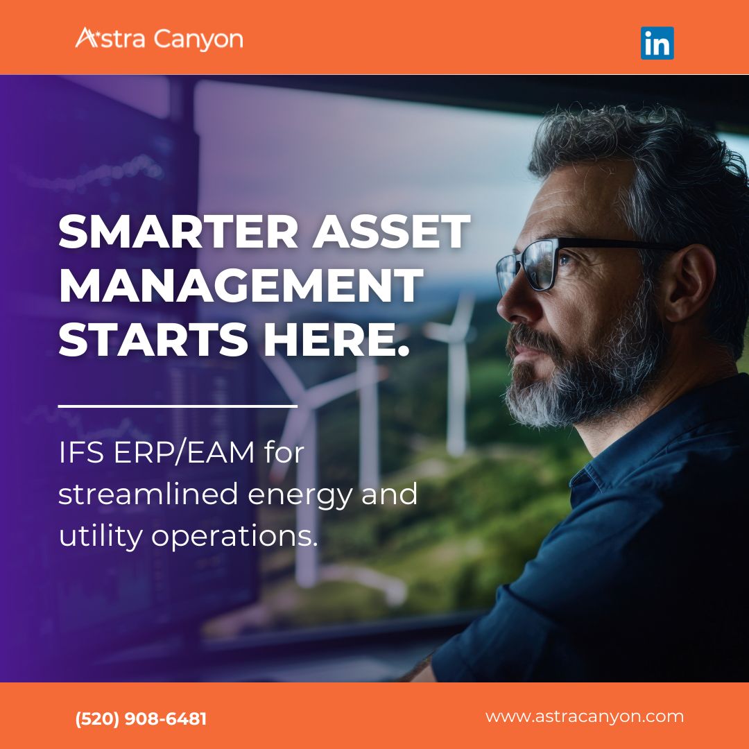 Astra Canyon on LinkedIn: #ifs #erp #eam #energy #utilities # ... Astra Canyon on LinkedIn: #ifs #erp #eam #energy #utilities # ...