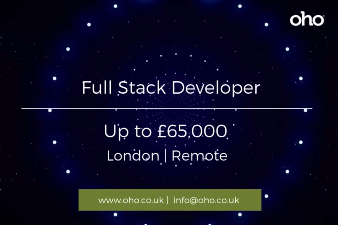 Oho Group Ltd on LinkedIn: #fullstackdeveloper #python #javascript # ... Oho Group Ltd on LinkedIn: #fullstackdeveloper #python #javascript # ...