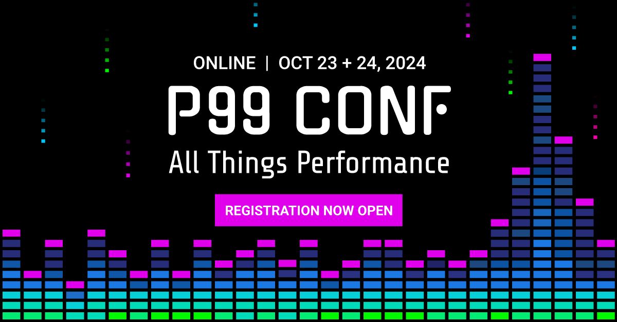 Juan Sanz on LinkedIn: P99 CONF is back Latency-obsessed engineers from ... Juan Sanz on LinkedIn: P99 CONF is back Latency-obsessed engineers from ...
