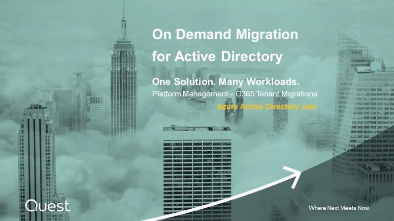 Joining a device to Azure Active Directory using On Demand Migration ... Joining a device to Azure Active Directory using On Demand Migration ...