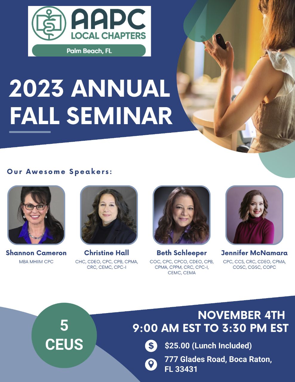 AAPC Palm Beach Chapter on LinkedIn: 2023 Annual Fall Seminar AAPC Palm Beach Chapter on LinkedIn: 2023 Annual Fall Seminar