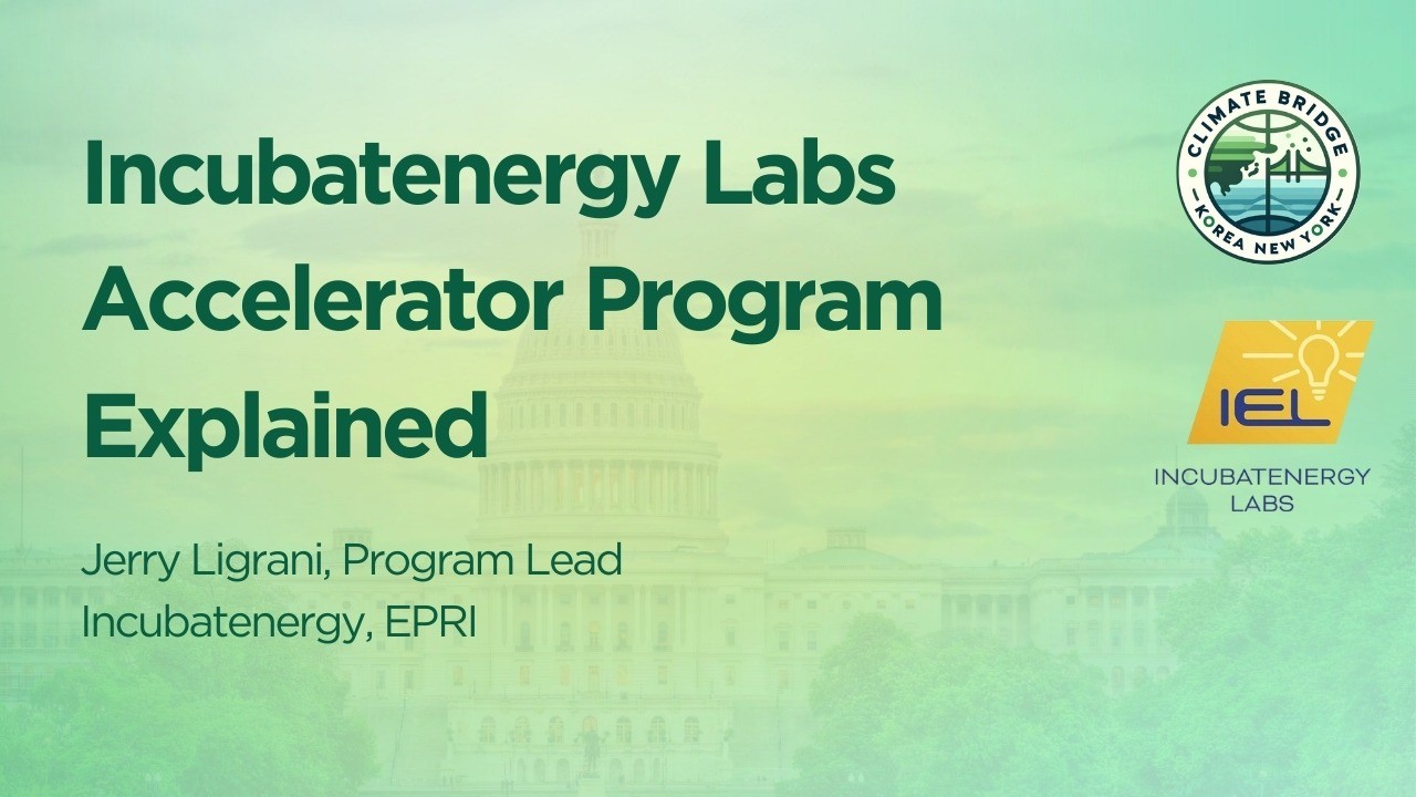 EPRI Incubatenergy Labs 2025 Application: Information Session EPRI Incubatenergy Labs 2025 Application: Information Session