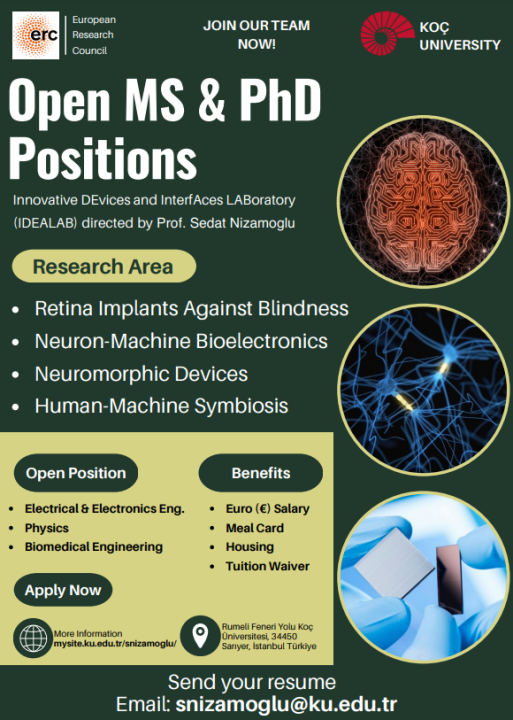 Open MS & PhD Positions Open MS & PhD Positions