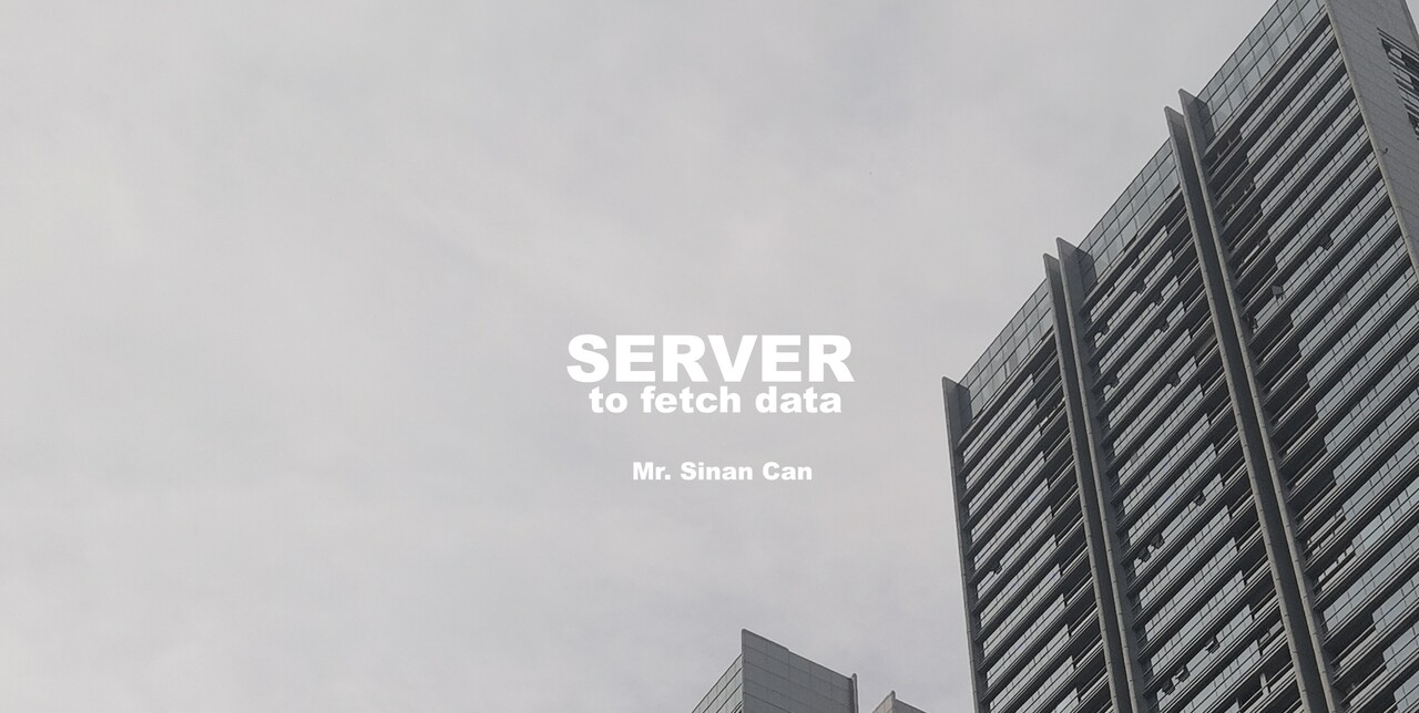 🔴 Server to Fetch Data! 🔴 Server to Fetch Data!